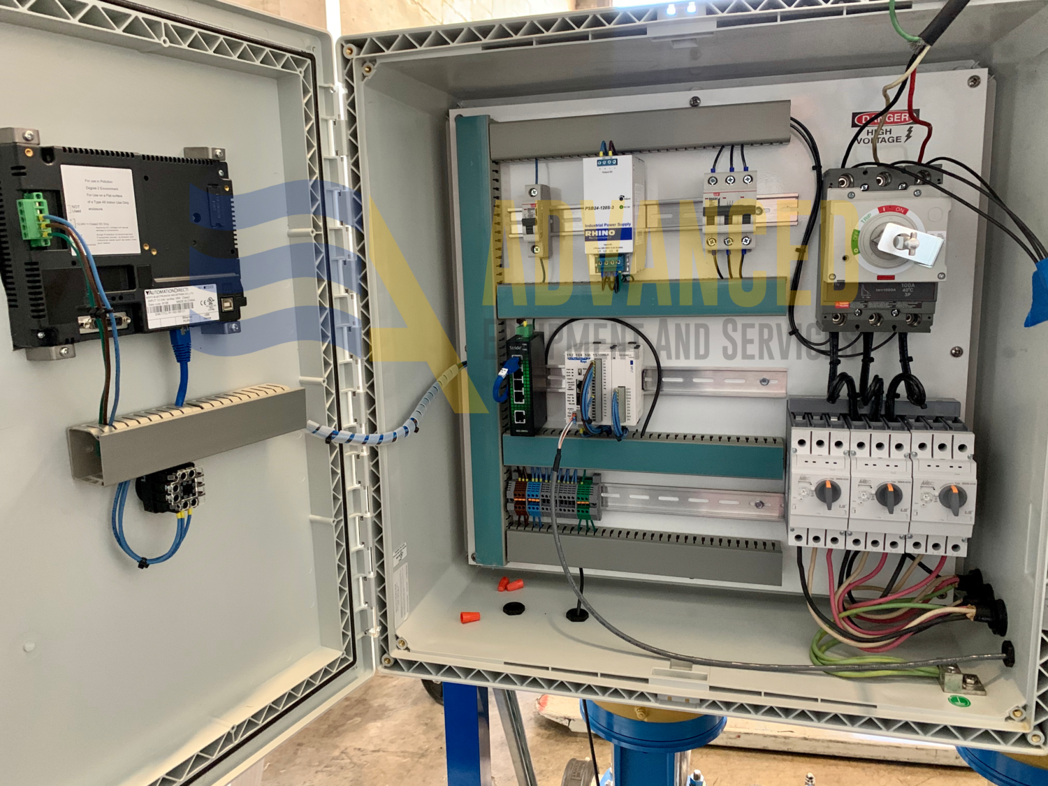 Control Panel for Pump | Advanced Equipment and Services