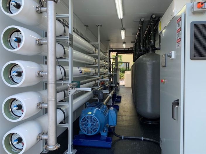 Industrial Seawater Desalination System 66000GPD - 250M3D